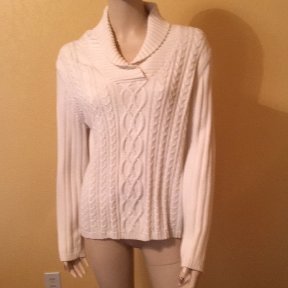 Karen Scott | Sweaters | New Karen Scott Rolled Neckline Sweater Size ...